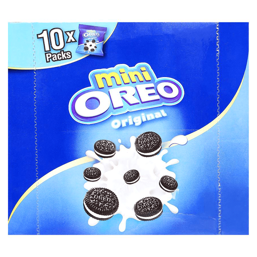 Mini Oreo Original Chocolate Sandwich Cookies With Vanilla Flavored ...